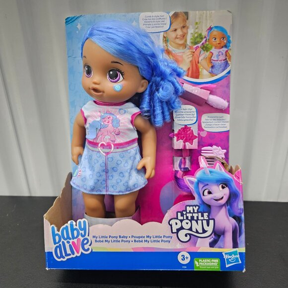 Baby Alive | Toys | Baby Alive My Little Pony Baby Izzy Moonbow Doll | Poshmark